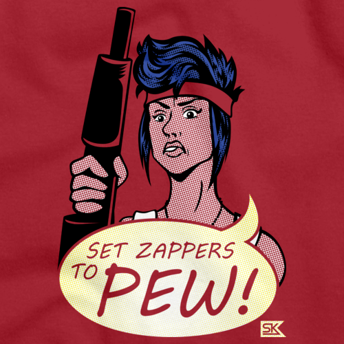 Starship – Set Zappers to Pew T-Shirt – StarKid Productions Official ...
